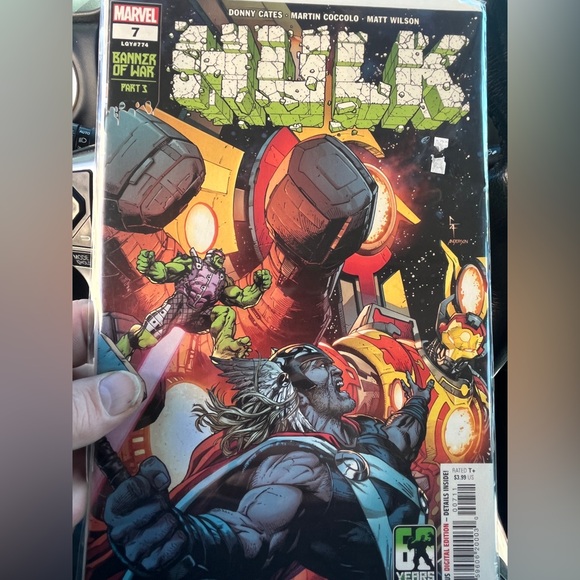 Marvel | Accents | Hulk Marvel Hulk Banner Of War 7 Part 3 222 Comic ...